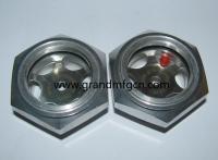 China Brass Aluminum Stainless Steel Oil Sight Glass G3/8 G1/2 G3/4 5-10 Bar Level Indicator for sale
