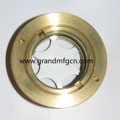China Aluminum Oil Sight Glass BSP G1 Thread 5-10 Bar for Pumps Gearboxes Hydraulic Systems for sale