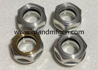 China Brass Aluminum Stainless Steel Oil Sight Glass M22x1.5 M27x1.5 Thread 5-10 Bar for sale