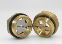 China Brass Oil Sight Glass G1 to G2 Male Threaded BSP NPT 5-10 Bar Fuel Tank Site Plug for sale