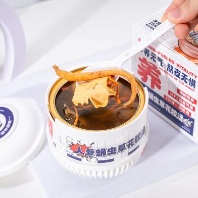 China Ginseng & Cordyceps Fish Maw Soup – A Premium Herbal Tonic for Energy Stamina Boost & Immune Support with Collagen-Rich Broth for sale
