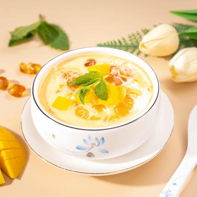 China Peach Gum with mango Nectar Aluminum Foil Pouch Ready-to-Eat Asian Dessert for Catering Wholesale OEM ODM Manufacturer for sale