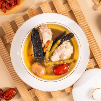 China Reishi Dendrobium Pork Bone Soup 500g Herbal Instant Soup in Foil Pouch  Ready-to-Eat Nourishing Health Soup OEM for sale