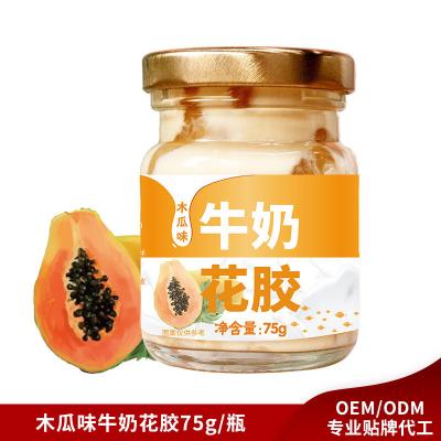 China Papaya Flavored Milk Fish Maw Instant Canned Porridge Promote Metabolism OEM for sale