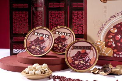 China Homemade Chenpi Red Bean Soup Dessert - Traditional Sweet Soup with 20% Solid Content for Skin Hydration for sale