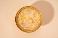 China Fragrant Mango Pomelo Sago Bird's Nest Calcium-Rich Breakfast Porridge for Busy Workers for sale