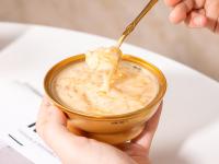 China Fragrant Mango Pomelo Sago Bird's Nest Calcium-Rich Breakfast Porridge for Busy Workers for sale