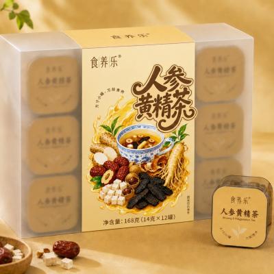 China HACCP Energy Support Tea Ginseng & Rhizoma Polygonati Instant Herbal Wellness Blend for sale
