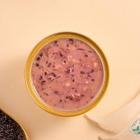 China Suitable for All Ages Black Rice Birds Nest Nutritious Breakfast Porridge Rich in Collagen and Protein Enhances Daily Nutritional Intake for sale