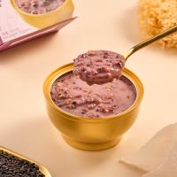 China Dense Nutrient Black Rice Milk Scented Bird's Nest Whey-Added Protein Porridge for Post-Workout Energy Replenishment for sale