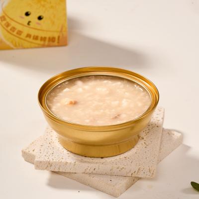 China Instant Lion's Mane Yam & Pork Stomach Congee - Ready-to-Eat Nourishing Breakfast Porridge in a Bowl, 168g for sale