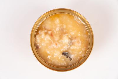 China Contains Soy And Gluten Abalone Seafood Congee Crafted For Consumption Once Or Twice Daily As A Meal Substitute And Taste for sale