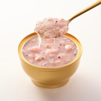 China Floral Sweet Rose Yam Lily Instant Rice Porridge: Sugar-Free Diet Meal Replacement to Curb Morning Cravings for sale
