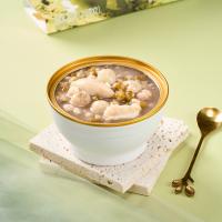 China Ready-to-Eat Sweet & Refreshing Lily Gorgon Fruit Mung Bean Congee High Satiety Low Calorie Weight Loss Meal Replacement for sale