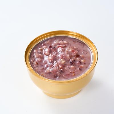 China Ready-to-Eat Silky Buffalo Milk Black Rice Bird's Nest Congee Collagen-Rich Low Calorie Weight Loss Diet Meal Replacement for sale