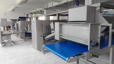 China H304 Stainless Steel Dough Laminator 900mm Belt Width with Siemens PLC for sale