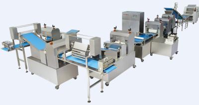 China ZKS600 Industrial Dough Laminating Machine for Puff Pastry with 304 Stainless Steel Construction and European Components for sale