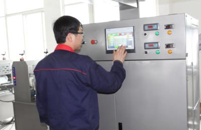 China Industrial Dough Laminator 380mm Roller Width Siemens PLC Control High Automation Pastry Machine for sale
