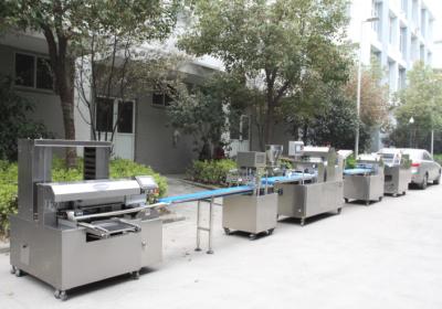 China ZOS 380 Series Bread Production Line Equipment with 380mm Table Width for Jam Bread and Toast Bread Manufacturing for sale