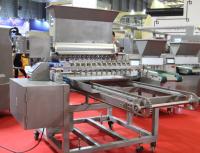 China ZLG-270 Industrial Bakery Depositor Machine with 12 Nozzles, 900 Trays/Hour Capacity, 2.1 kW Power for sale