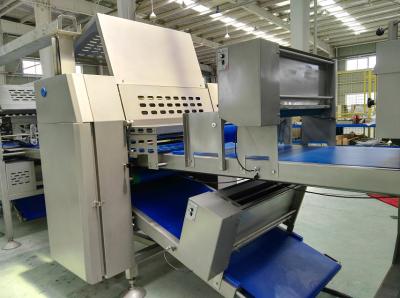 China Industrial Dough Laminating Machine 800 mm Belt Width for Danish Pastry for sale