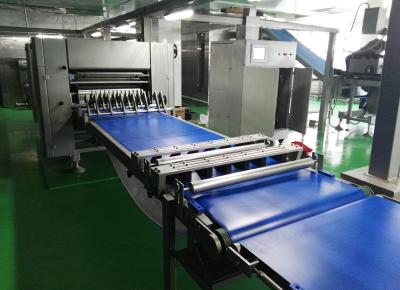 China Multifunctional Dough Laminator Machine 3500 Pcs/Hr Capacity  With Double Roller Device for sale