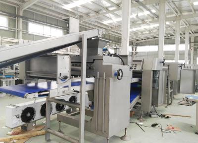 China High Efficiency Pastry Production Line 304 Stainless Steel 900mm for Filled Pastries and Puff for sale