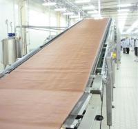 China ZWS 500 Chocolate Swiss Roll Cake Making Machine 300-500 kg/hr with Depositor for Fillings for sale