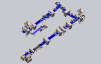 China ZKS900 CE Certified Puff Pastry Making Machine with Removable Makeup Tables - 900mm Width Production Line for sale
