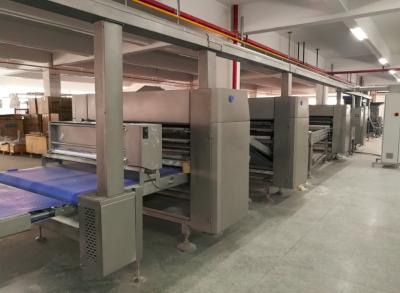 China Industrial Pita Bread Production Line - 15 cm Diameter Pita Making Machine with 8,000-20,000 pitas/hour Capacity for sale