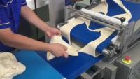 China ZKS900F Industrial Pizza Dough Machine 2.5-5mm Thickness 3000-12000 pcs/h Capacity for sale