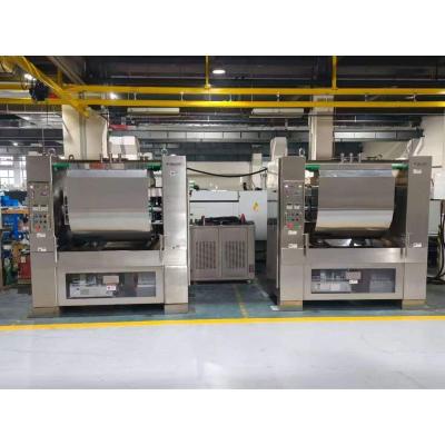 China HM 1000 Industrial Horizontal Mixer 30kW Food Grade Dough Processing for Bakery Factory for sale