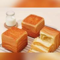 China Multi-Layer Danish Loaf Bread Processing Line | Commercial Flaky Cube Toast Plant for sale