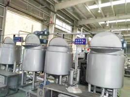 China Industrial Chiffon Cake Aeration System with CIP Clean System - 304 Stainless Steel Cake Batter Machine for sale