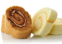 China Automatic Swiss Roll Production Line with Ultrasonic Cutter and PLC Control for High Capacity Bakery for sale