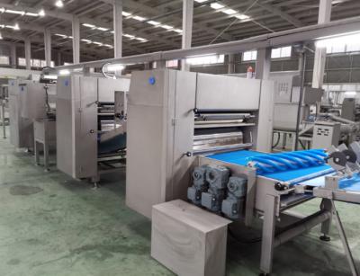 China GS650 Automatic Pita Bread Production Line 300-1200kg/hr Capacity with 650-850mm Belt Width and Siemens Control for sale