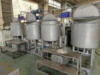 China Cake Production Line 4 Mixing Container 5.5kw Motor 3.5m×2.5m×2.2m for sale
