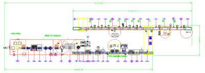 China 10PPM ESS Production Line for 280AH/314AH Battery Cells with 75M × 12M Footprint for sale