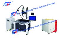 China 2000W Automatic Lithium Battery Pack Laser Spot Welding Machine with 400mm X-Axis Stroke and Coaxial CCD Monitoring for sale