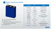 China LFP LiFePO4 Prismatic Cell 3.2V 304Ah High Capacity Deep Cycle Battery with 15 Year Life for sale