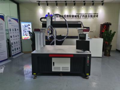 China 2000W Automatic Lithium Battery Pack Laser Spot Welding Machine with 400mm X-Axis Stroke and Coaxial CCD Monitoring for sale