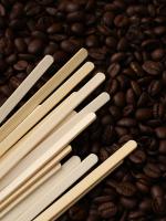 China OEM Disposable Bamboo Stir Sticks Tea Stirrer FDA Certificate 190x5x1.3mm for sale