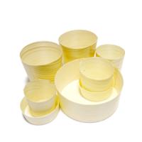 China 4.5mm Wooden Eco Friendly Disposable Coffee Cups Biodegradable Takeaway Coffee Cups for sale