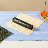 China White Bamboo Sushi Roll Mat for Rice sushi making 24x24cm for sale