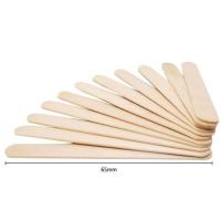 China ODM Natural Wooden Ice Cream Stick 65mm For Popsicle for sale