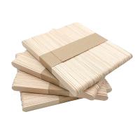 China Disposable Wood Timber Craft Bulk Popsicle Sticks For Ice Cream for sale