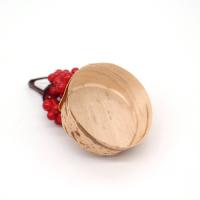 China ODM Bamboo Leaf Disposable Dessert Cups Food Container 2.75inch for sale