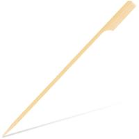 China Eco Friendly Disposable BBQ Bamboo Food Picks Skewers 12 Inch for sale