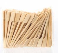 China 9cm Bamboo Paddle Pick Natural Wooden Kebab Sticks For Cocktails for sale