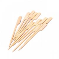 China 100% Natural Paddle Wooden Bbq Bamboo Stick Eco Frlendly 7cm for sale